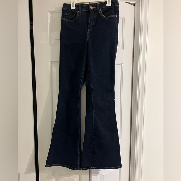 Blank NYC | Jeans | Blank Nyc Dark Blue Flare Jeans | Poshmark